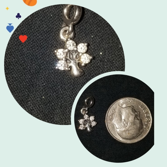 Pandora | Jewelry | Pandora Me Rhinestone Tree Charm | Poshmark